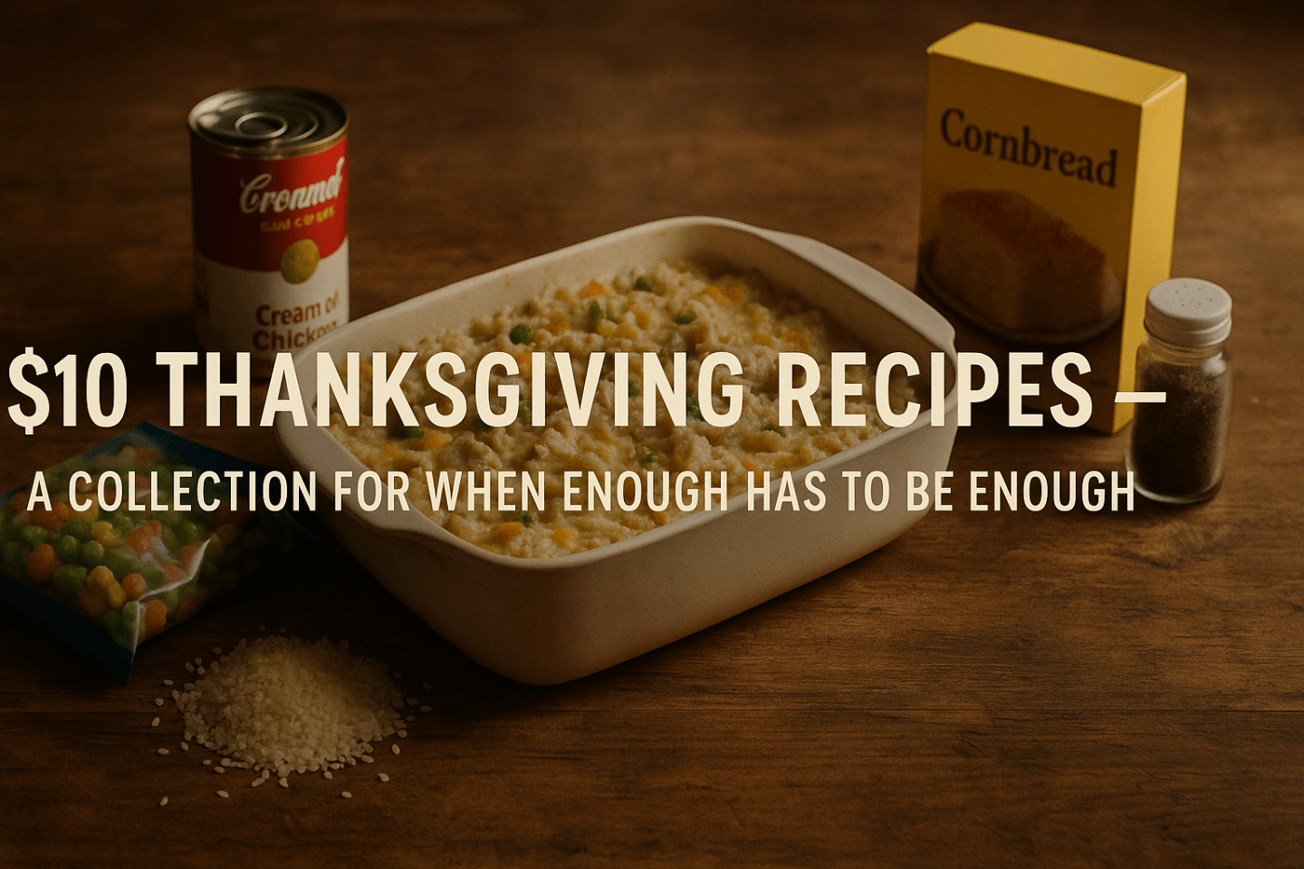 $10 Thanksgiving Recipes — A Collection for When Enough Has to Be ...